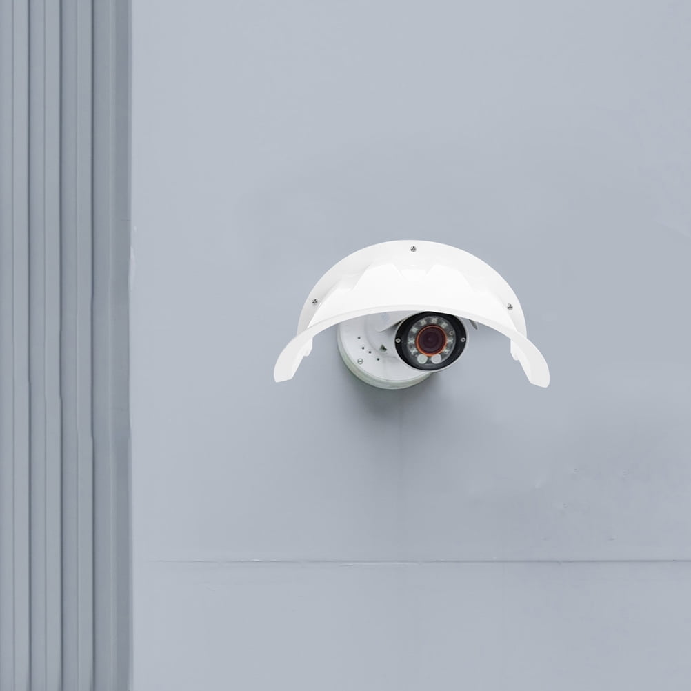 SOPOTUTU 3pcs Weatherproof Camera Rain Roof White ABS Shield For ...