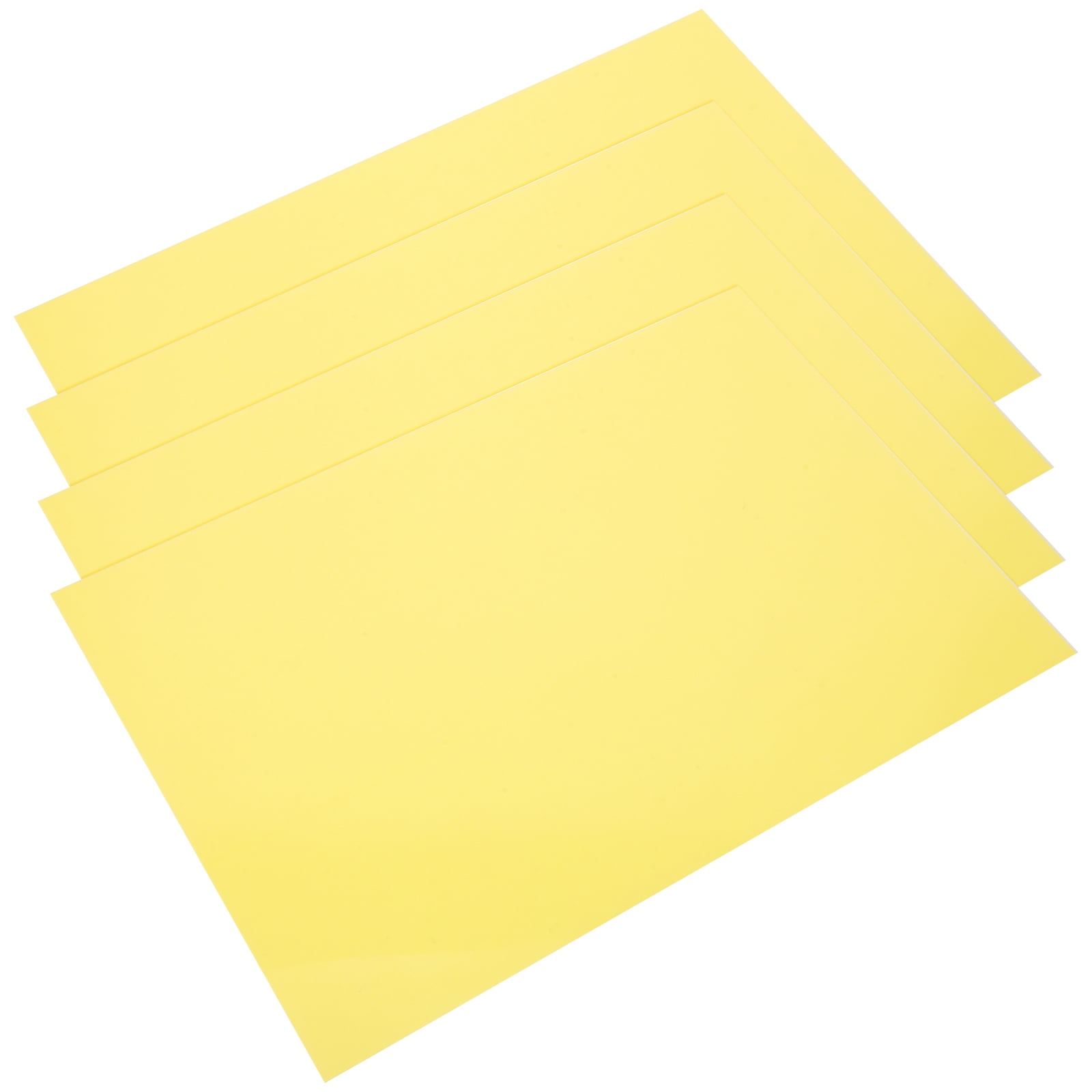 SOPOTUTU DIY Heat Shrink Sheet Light Yellow Cuttable Material for ...
