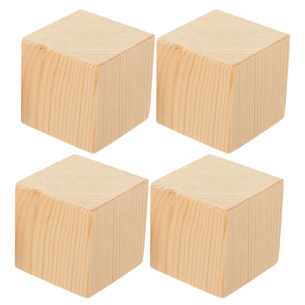SOPOTUTU 4Pcs Cube Riser Blocks Furniture Raiser for Home Use 2.0x2.0x2 ...