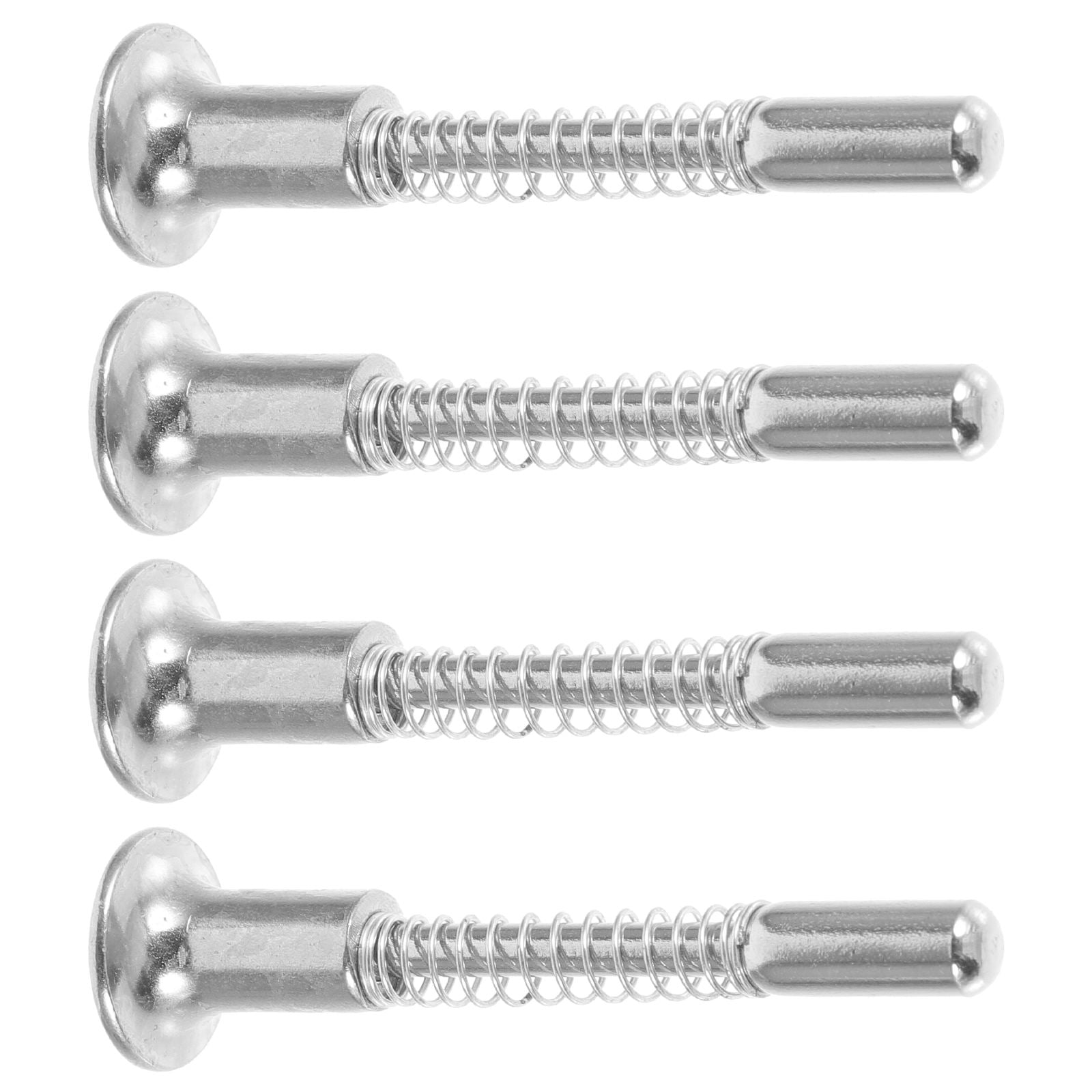 SOPOTUTU Silver Iron Spring Latches for Baby Bed Assembly 4pcs ...