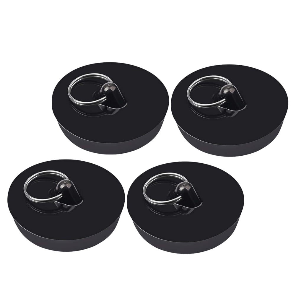 SOPOTUTU 4Pcs Kitchen Sink Plugs for Drain with Sealing and Clog ...