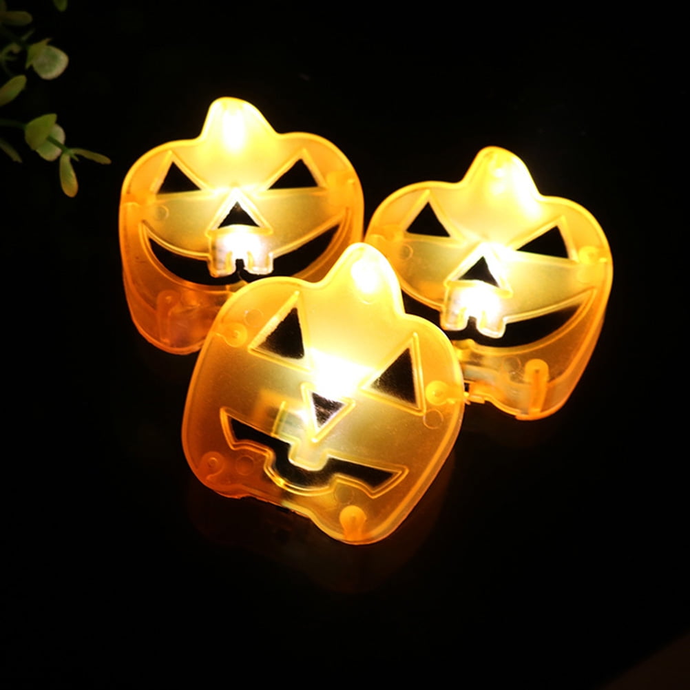 SOPOTUTU 4Pcs Light Up Pumpkins Mini Lantern for 6 x 6.5 x 2cm ...