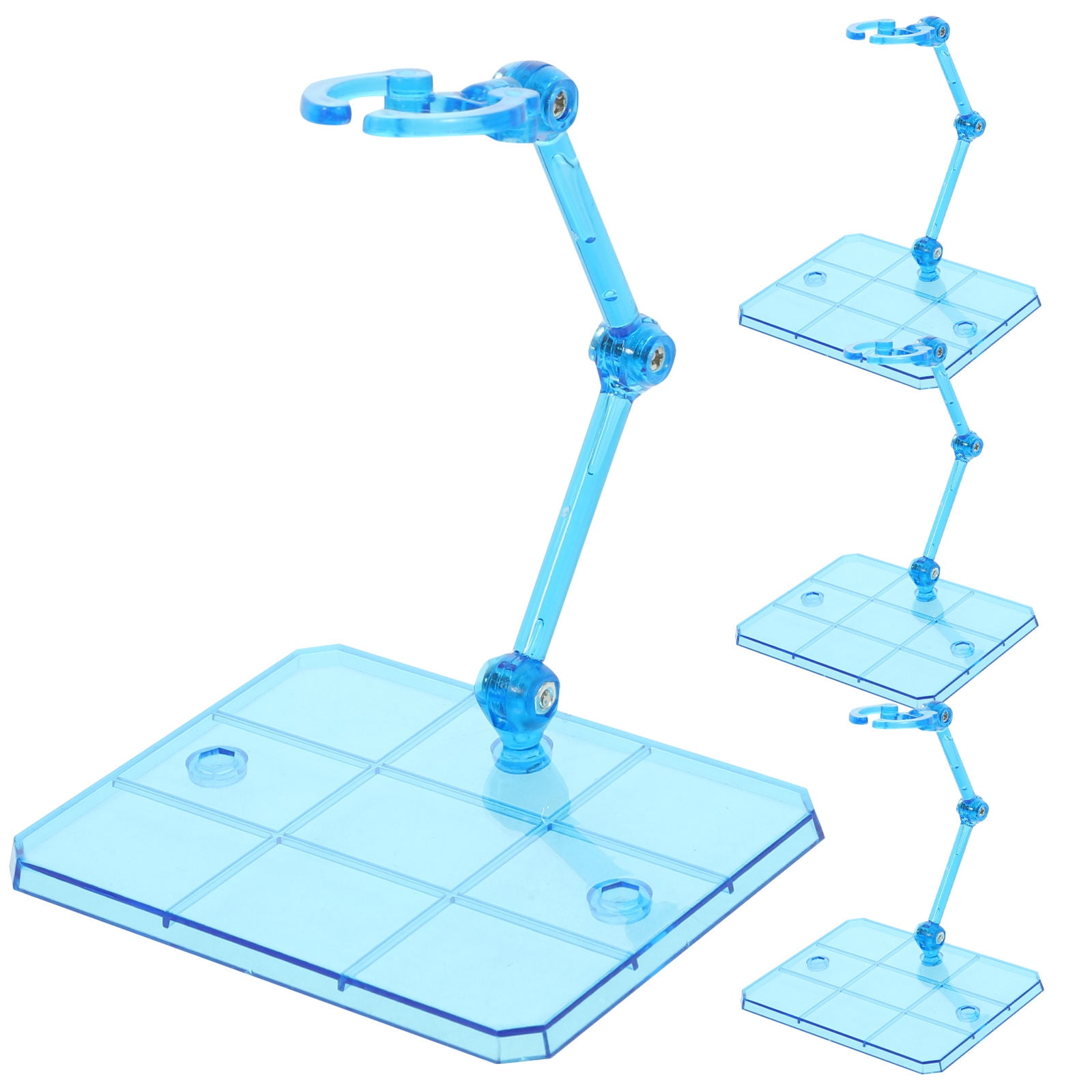 SOPOTUTU 4pcs Stable Plastic Figure Stand Adjustable Figures and Toy ...