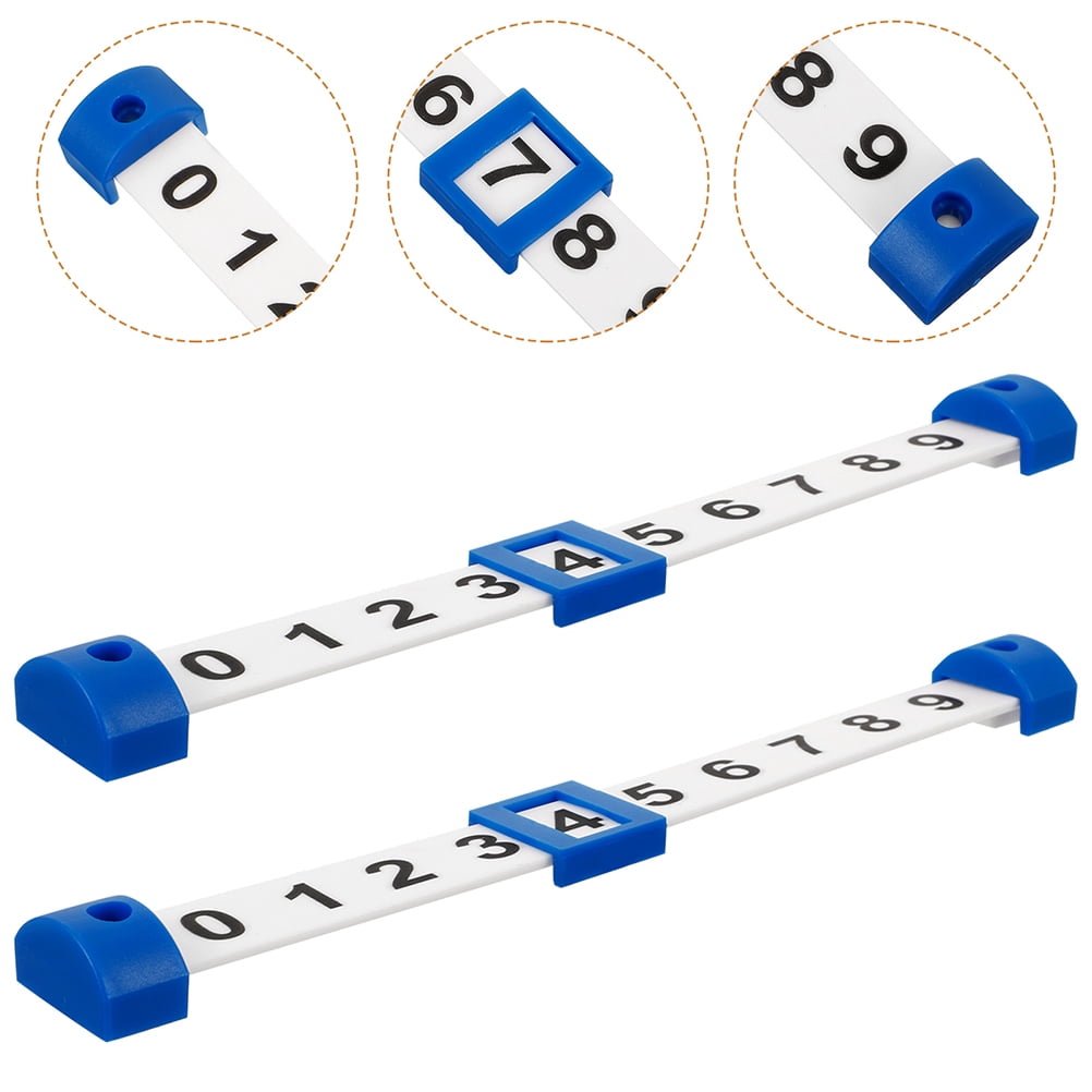 SOPOTUTU 4Pcs Table Football Scoring Unit Large Number Display Blue ...