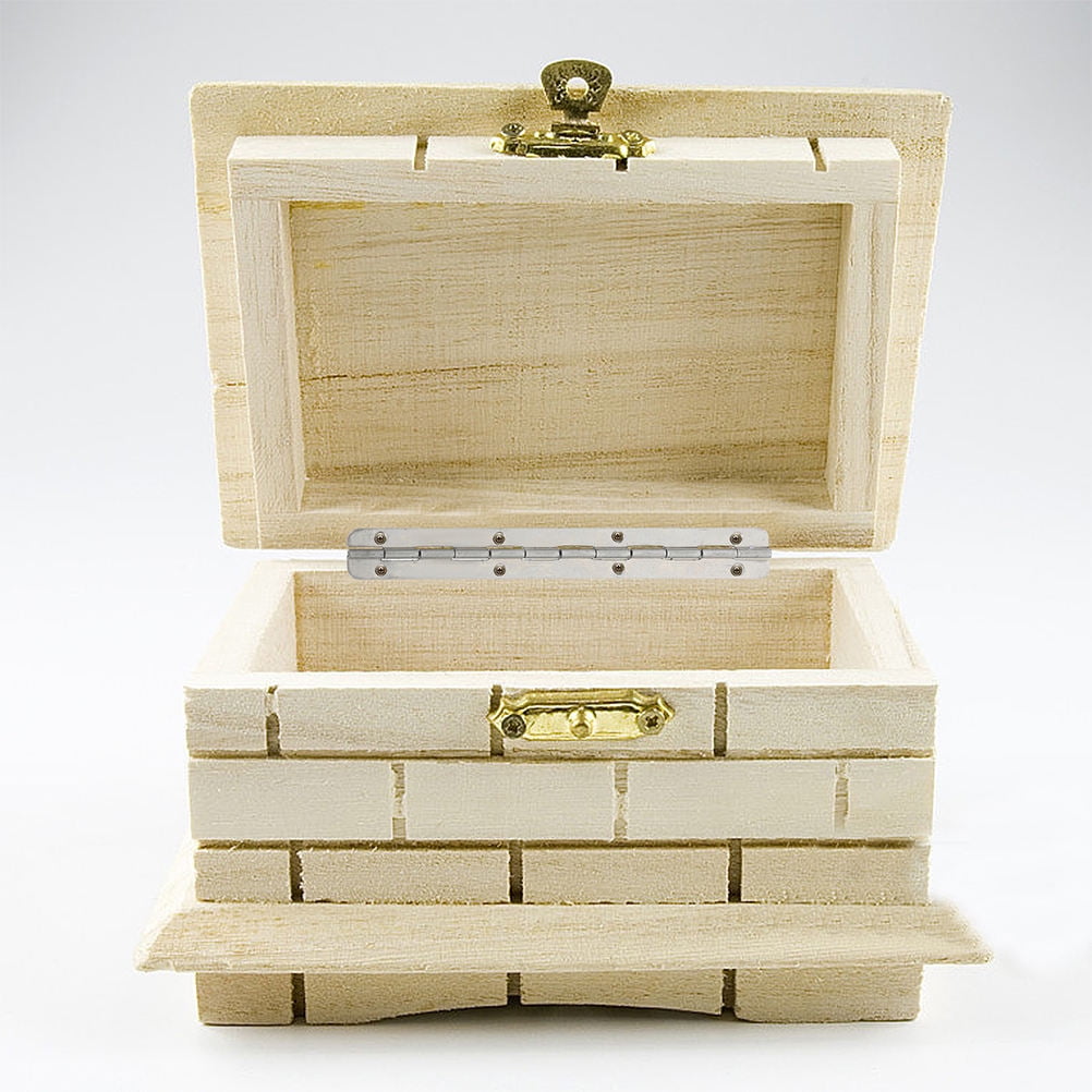 SOPOTUTU Heavy Duty Hinges Small Jewelry Box Locks for and Woodworkers ...