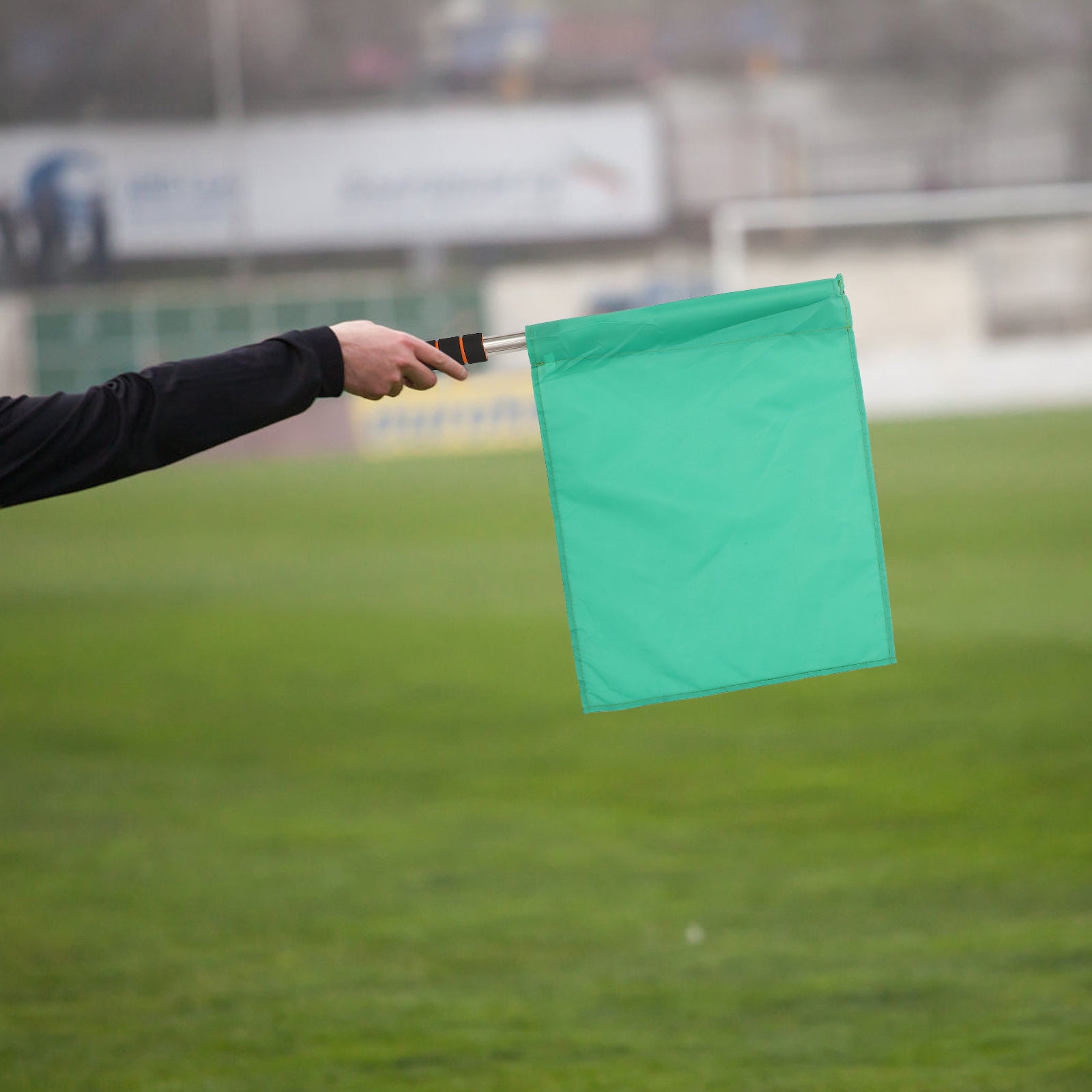 SOPOTUTU 4Set Red Hand Signal Flags for Outdoor Sports with Ergonomic ...