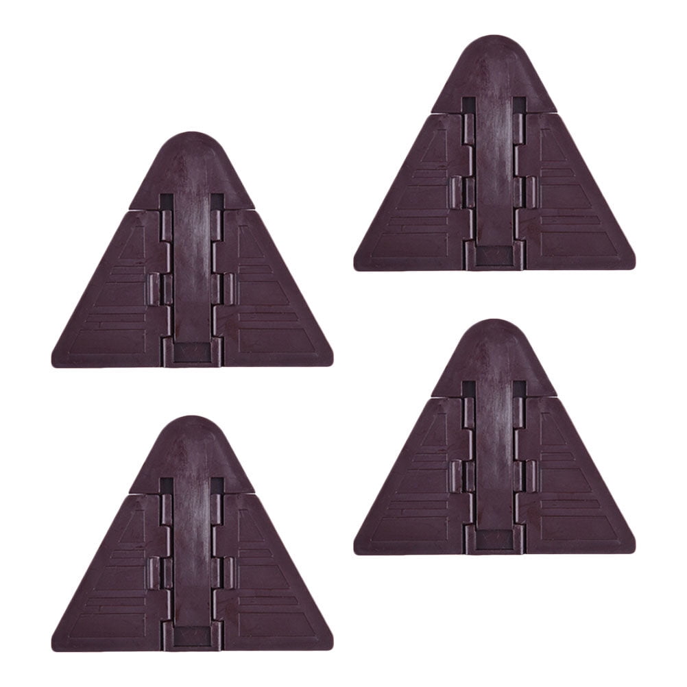 SOPOTUTU Set of 4 Child Safety Window Locks, Reusable Anti-pinch Dark ...