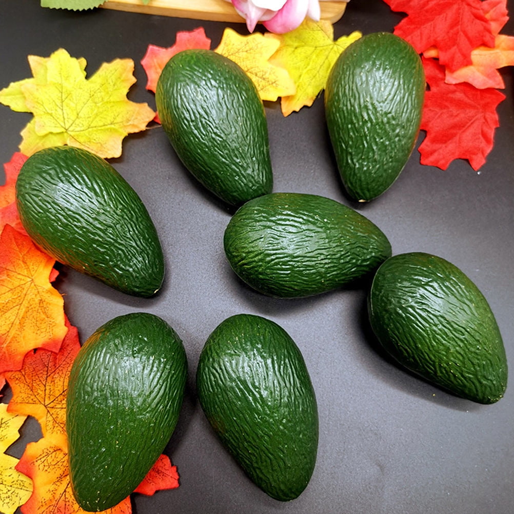 SOPOTUTU Simulation Avocados Artificial Avocados Models Plastic 4Pcs ...