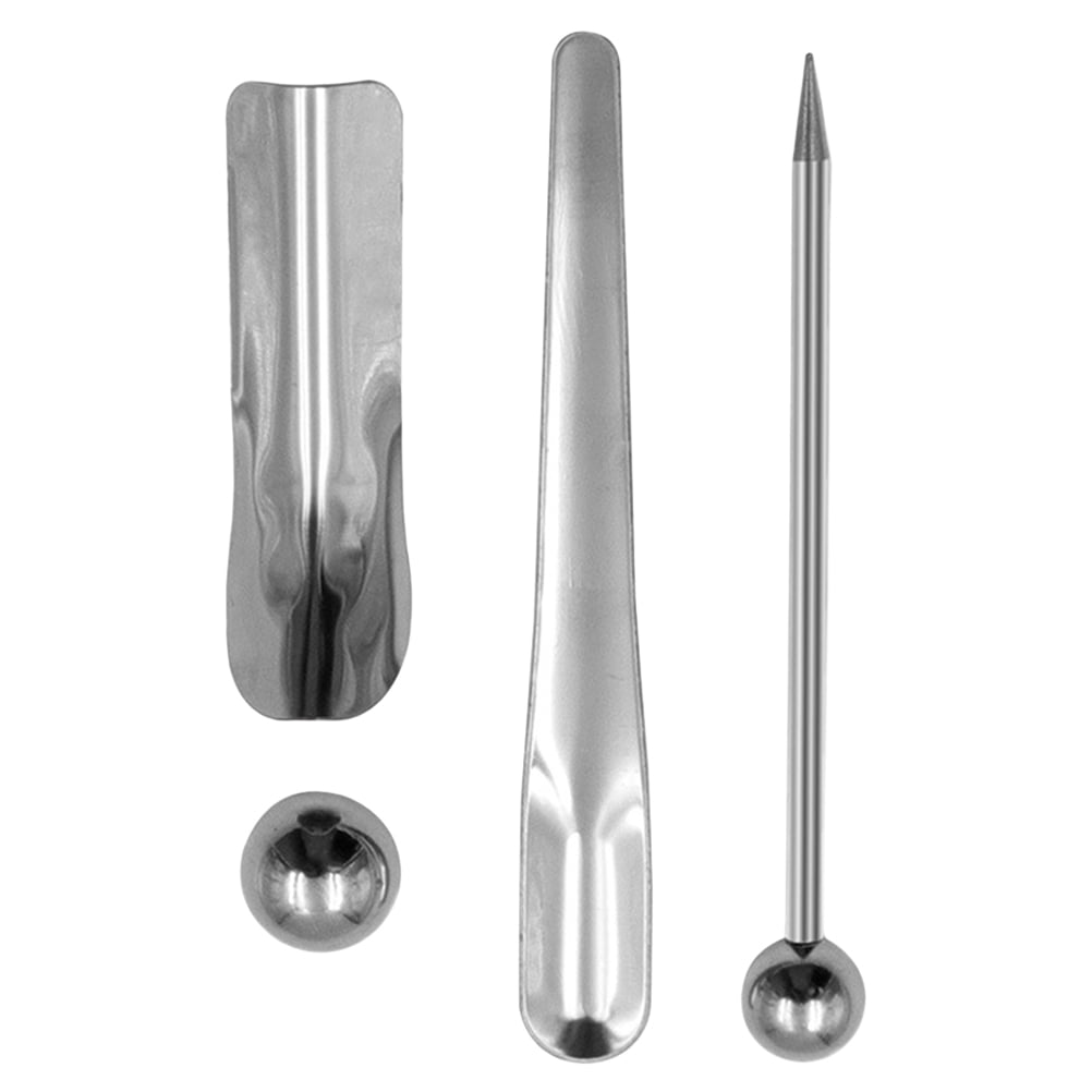 SOPOTUTU 4pcs/set Tile Tools Trowel Double Hole Silver Tile Flooring ...