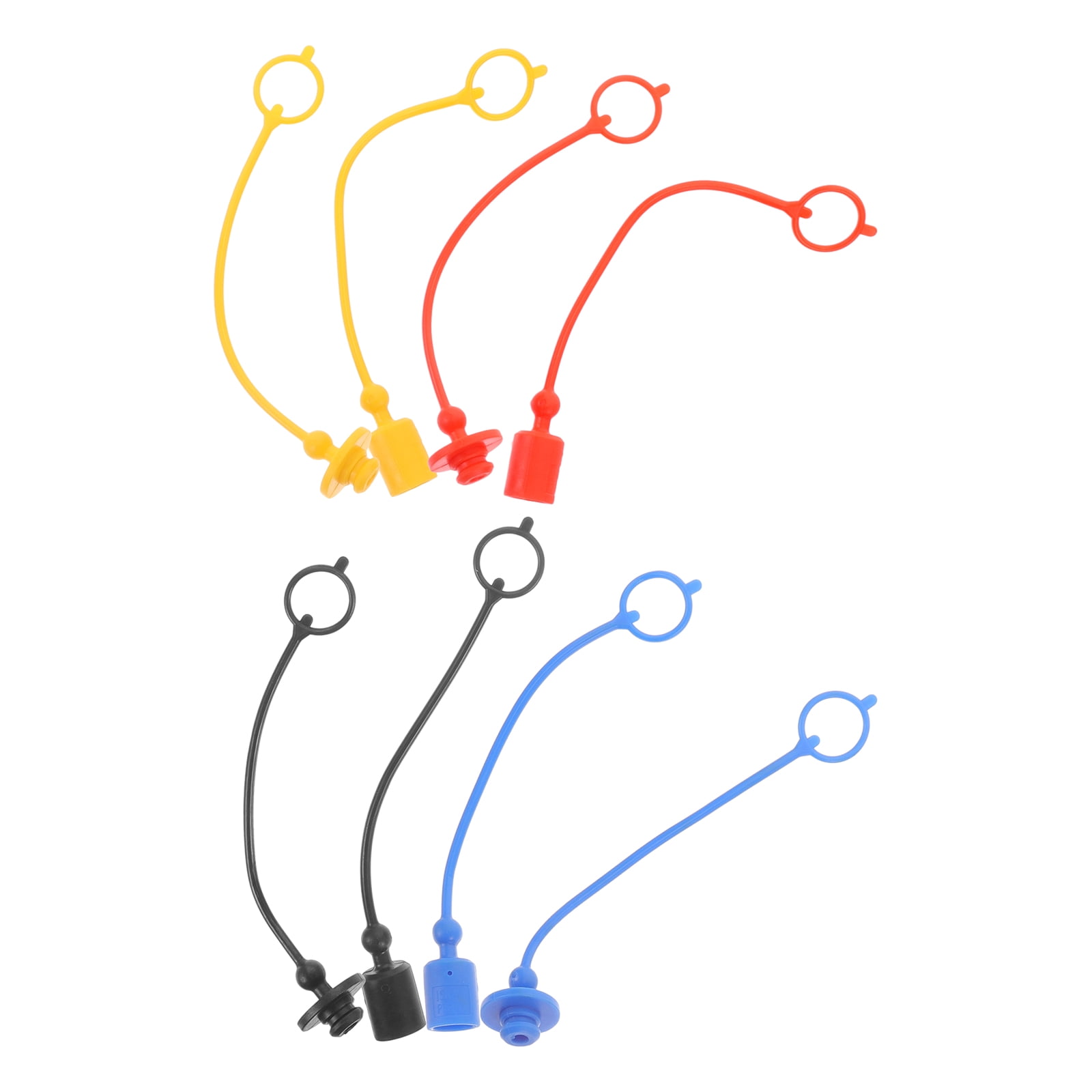 SOPOTUTU 4sets Shield Quick Connector Caps Hydraulic Coupling Covers ...