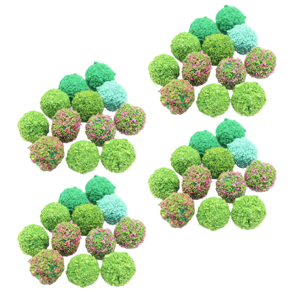 SOPOTUTU 50Pcs Miniature Plant Ball for Garden Scenery Decoration ...