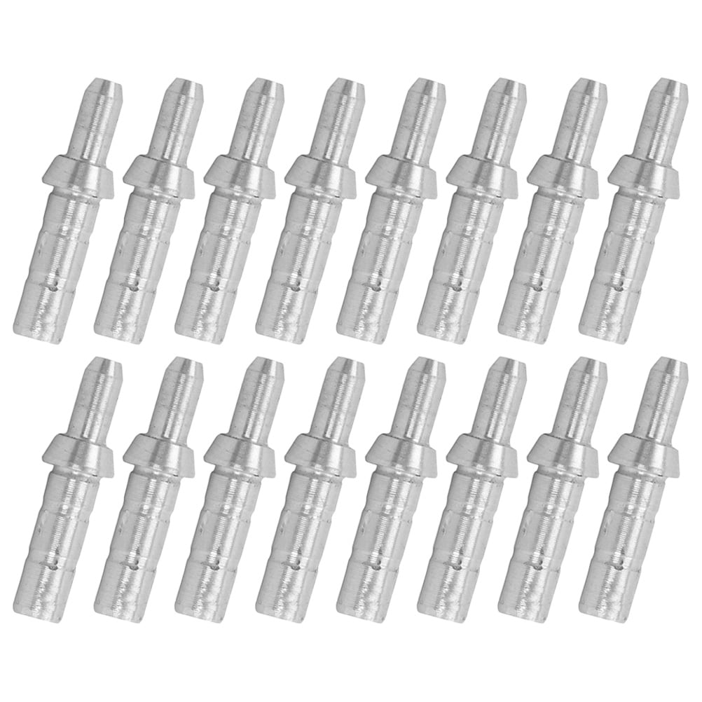 SOPOTUTU Archery Nock Silver Metal 50pcs Improve Archery Resistance ...