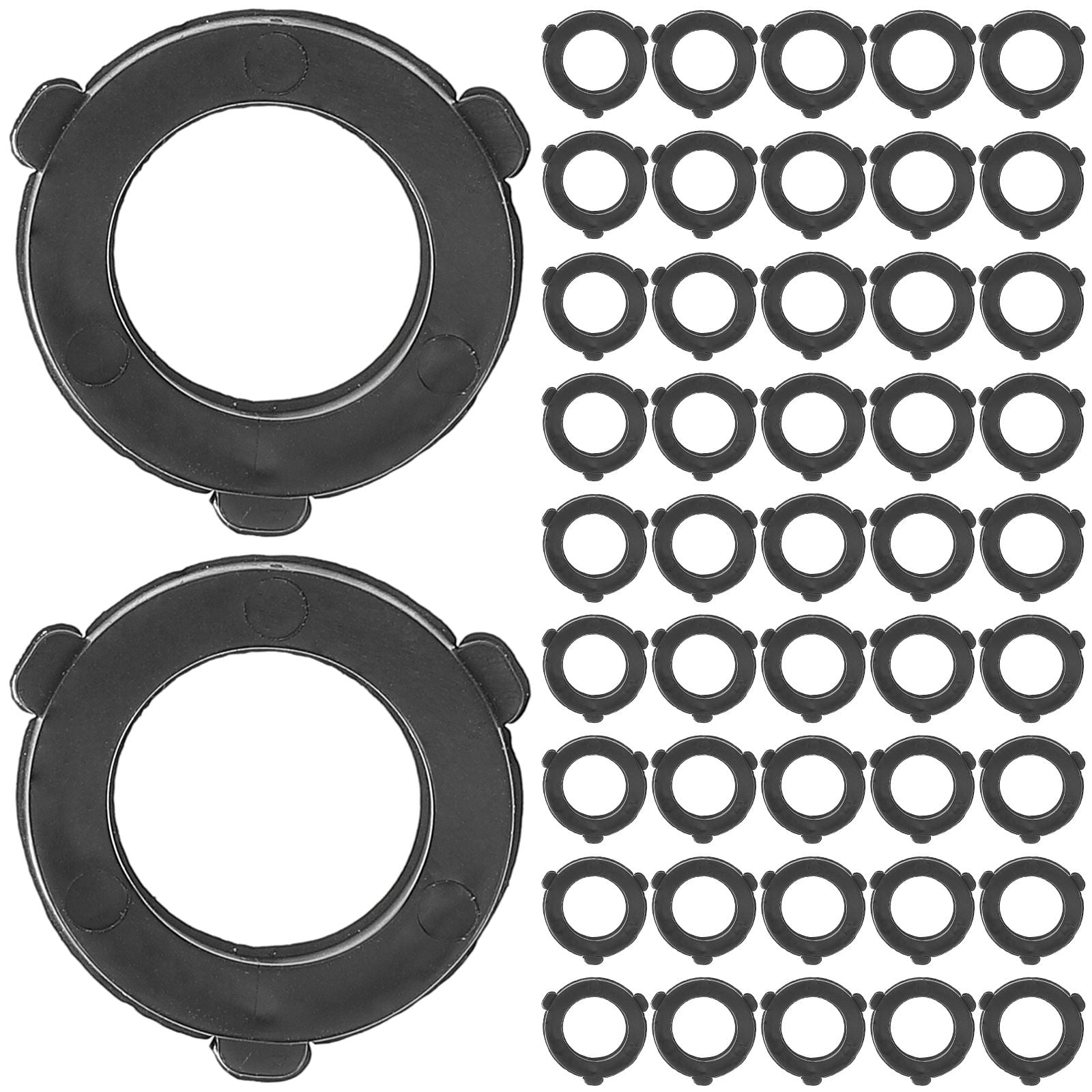 SOPOTUTU 50Pcs Rubber Washer Kit for Garden Hose Gasket Washers Black ...