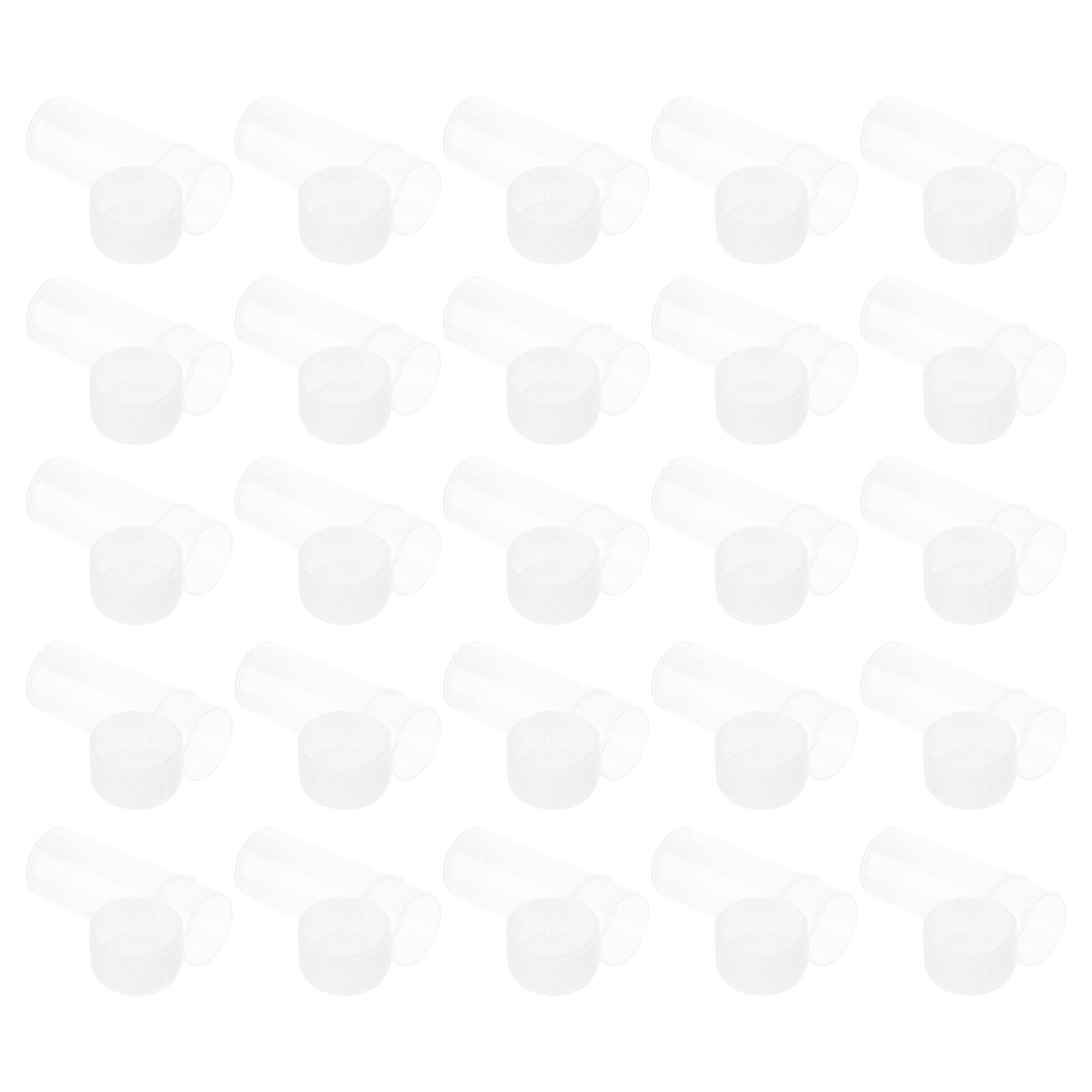 SOPOTUTU 50Set Plastic Tubes With Lids for Small Parts and Protective ...