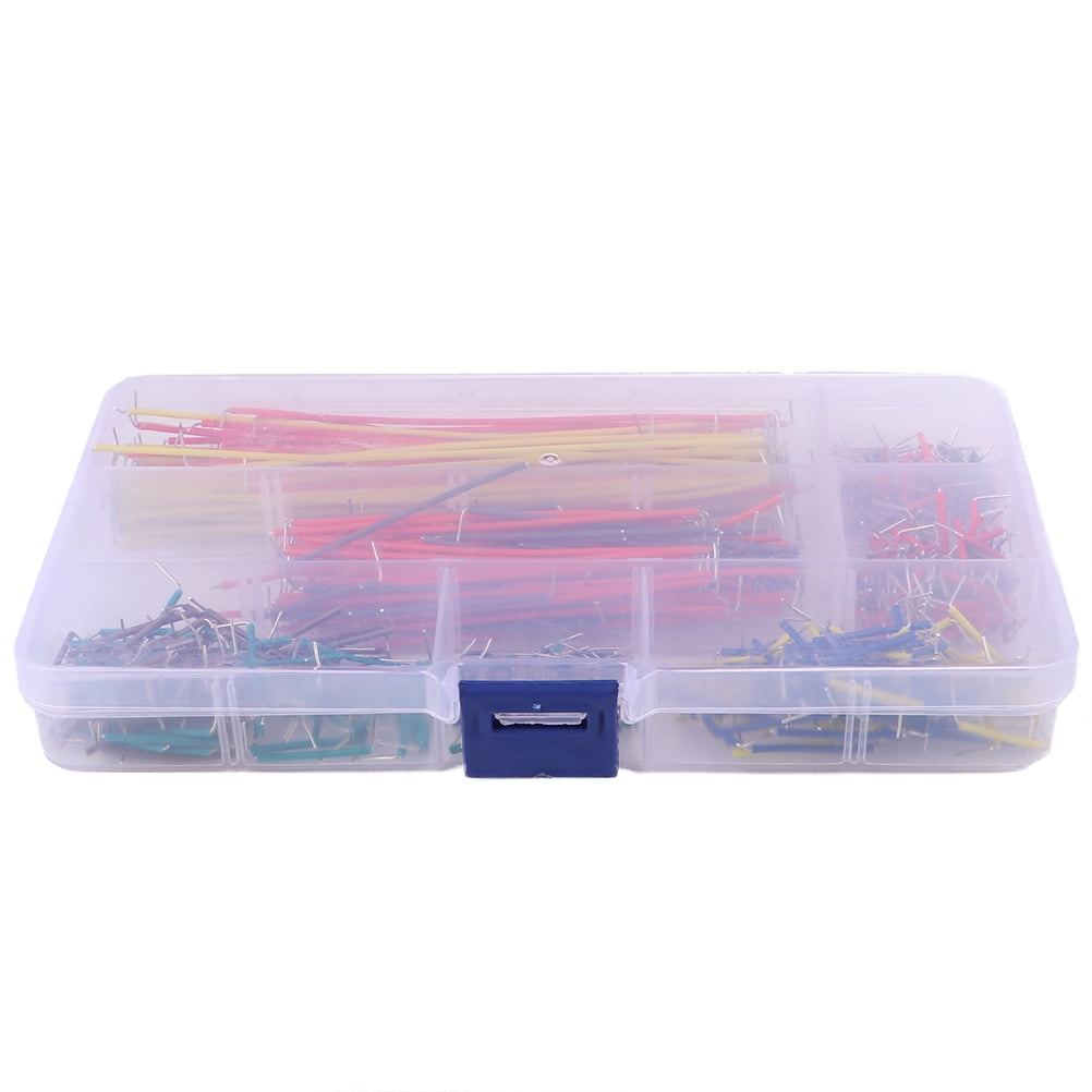 SOPOTUTU 540PCS Breadboard Jumper Wires Assorted Color Aluminum Wire ...