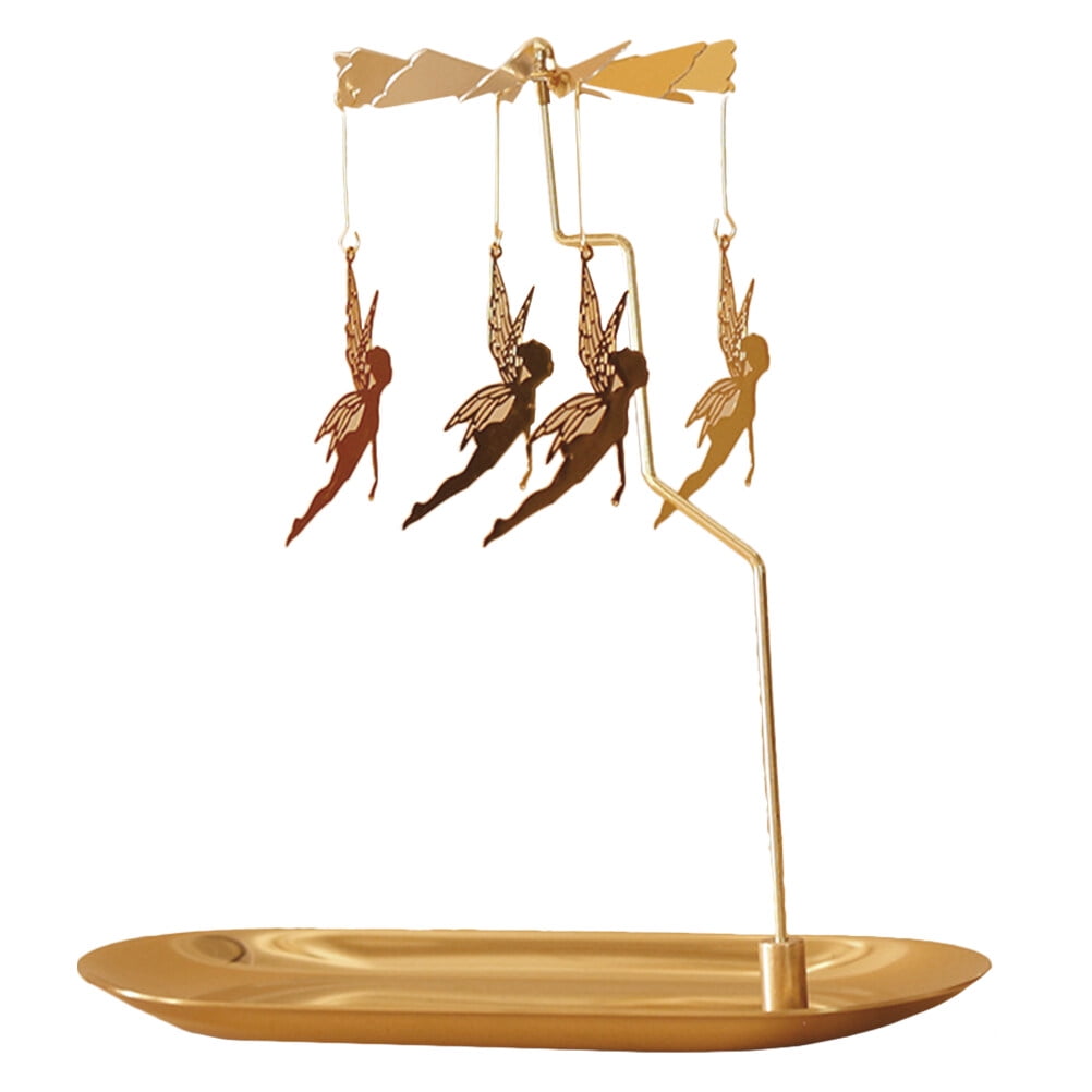 SOPOTUTU 55Pcs Round Fan-shaped Candlestick Holders Romantic Style Iron ...