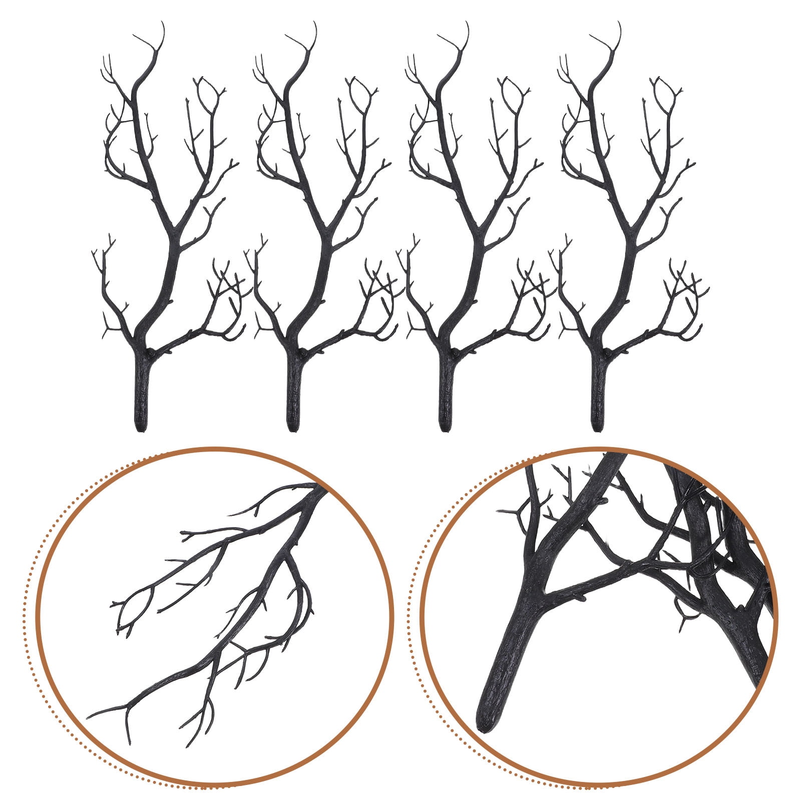 SOPOTUTU 5Pcs Lightweight Plastic Twigs for Indoor Home and Seasonal ...