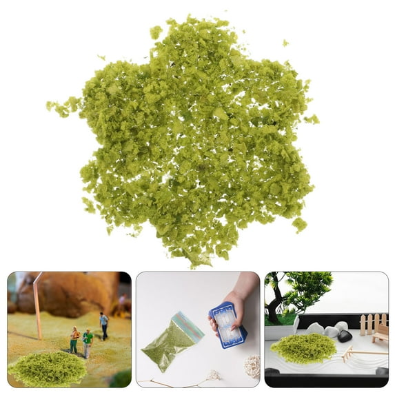 SOPOTUTU Craft Grass Model Scenery Grass Green Pvc 5Pcs - Walmart.com