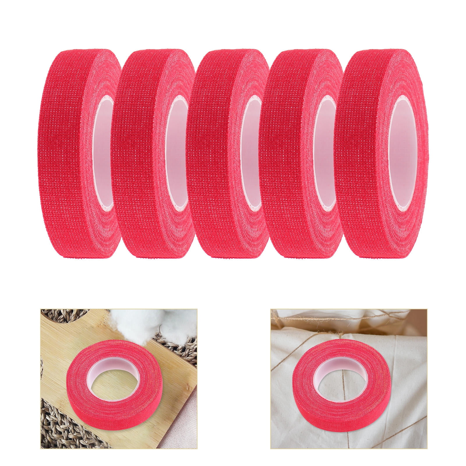 SOPOTUTU Finger Protective Tapes Red Cotton 5pcs - Walmart.com