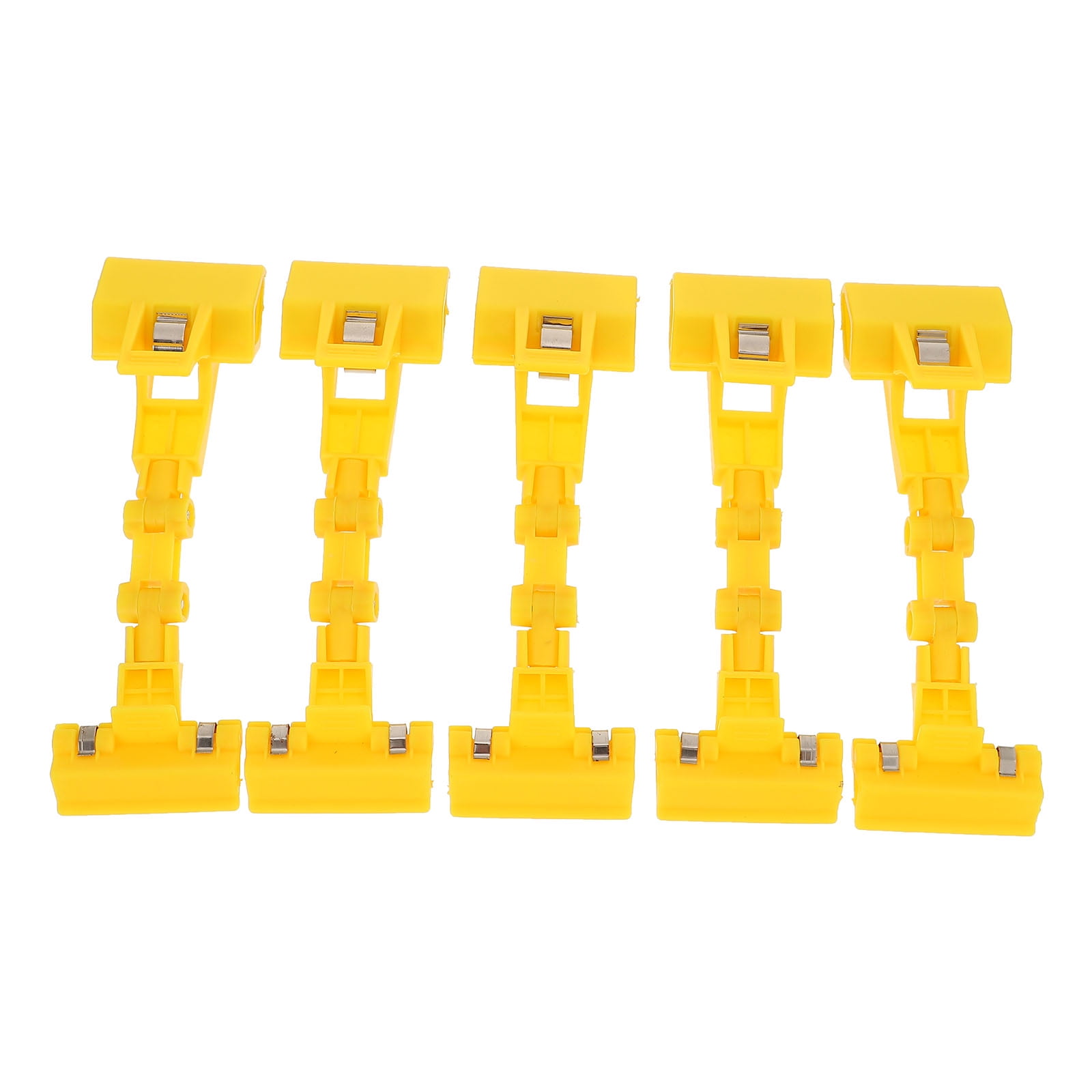 SOPOTUTU Picture Clips Yellow Plastic 5Pcs 7.1In X 2.0In X 1.4In ...
