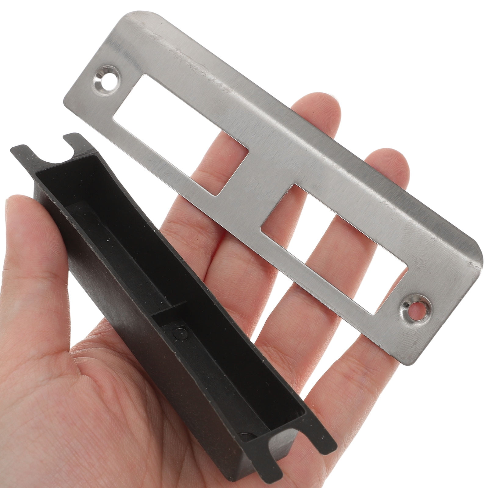 SOPOTUTU 5Pcs Stainless Steel Door Deadbolt Cover Plates for Secure ...