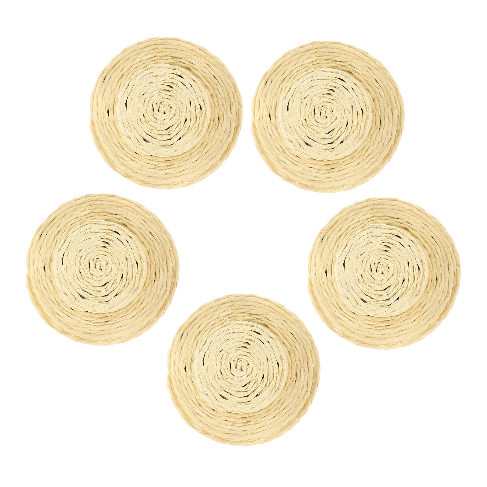 SOPOTUTU Mini Decorated Hat Raffia Grass Hat for Women for Christmas ...