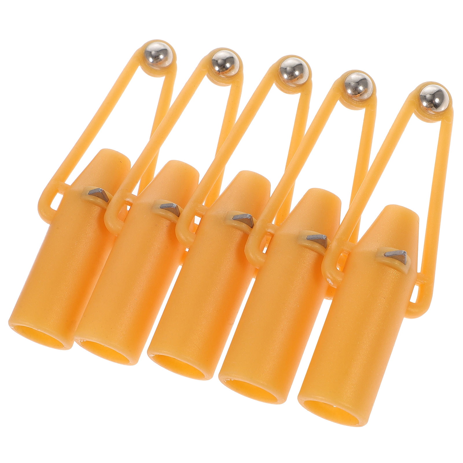 SOPOTUTU 5Pcs Orange Caulk Glue Applicator for DIY Enthusiasts 3.8X0 ...