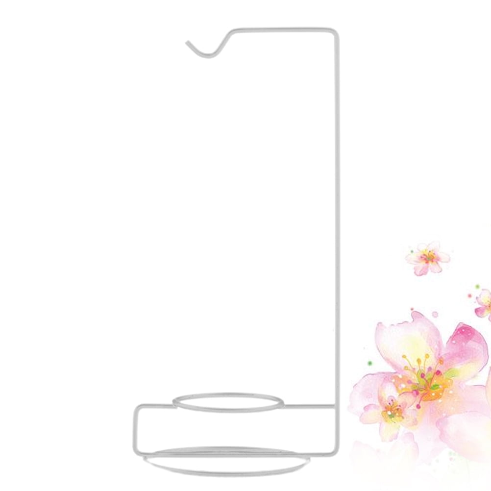 SOPOTUTU Metal Air Holder Micro-landscape Hanging Frame Glass White for ...