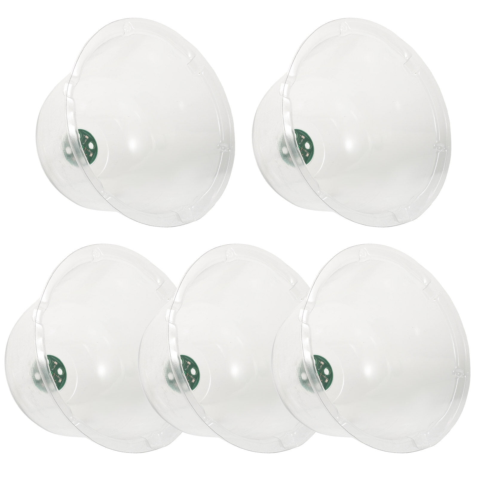 SOPOTUTU Plastic Domes Plant Protectors Transparent 5Pcs - Walmart.com