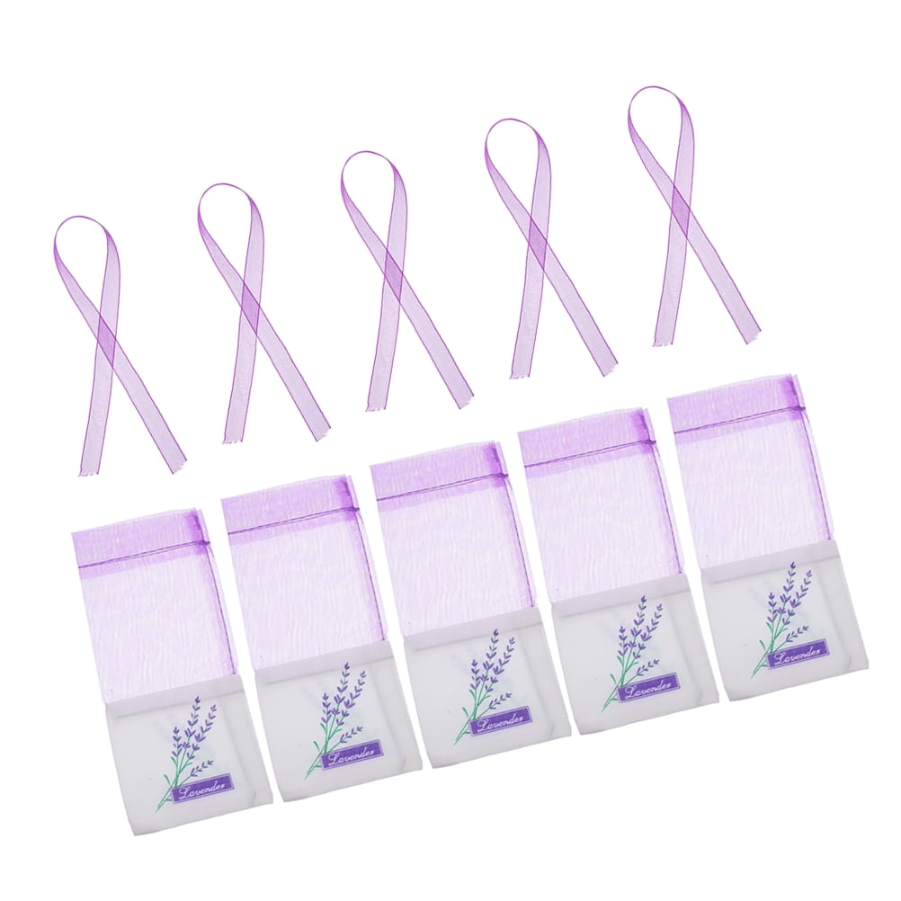 SOPOTUTU 5pcs Floral Fragrance Bags For Drawer Deodorizers With ...
