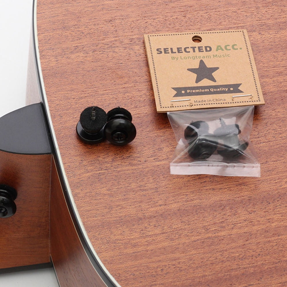 SOPOTUTU Secure Guitar Strap Pins Assorted Colors Easy Installation No ...