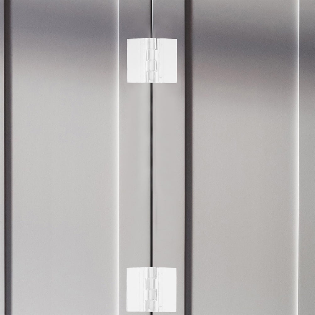 SOPOTUTU 6Pcs Clear Acrylic Hinges Self Adhesive for Crafts and ...