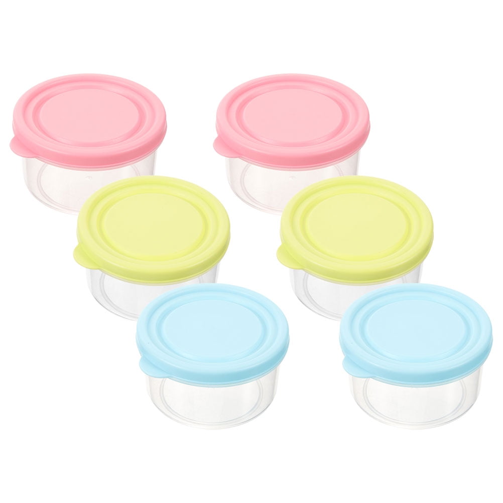 SOPOTUTU 6Pcs Dip Sauce Container For Storing Sauces And Dressings In ...