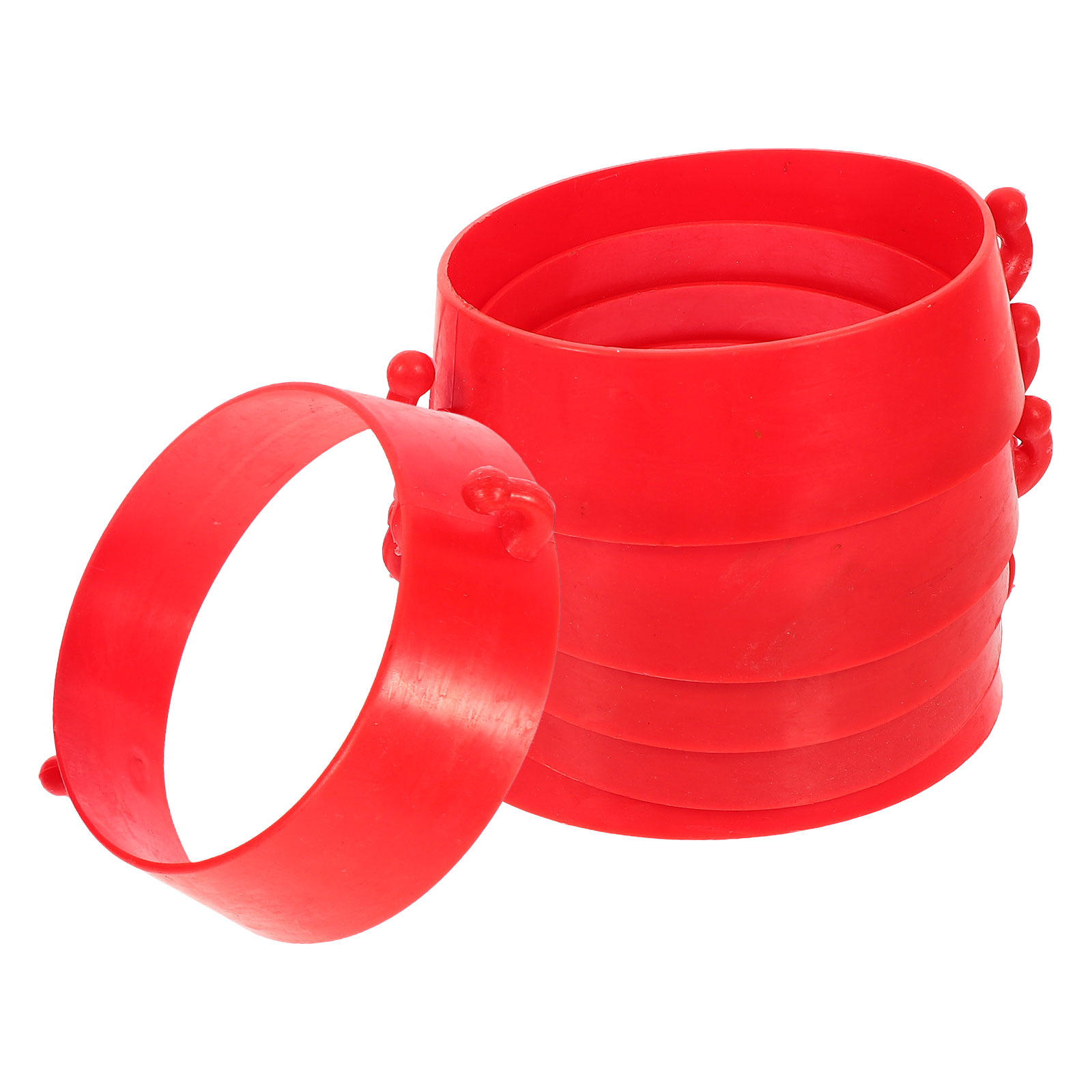 SOPOTUTU 6Pcs Plastic Traffic Cone Connectors for Parking Area Marking ...