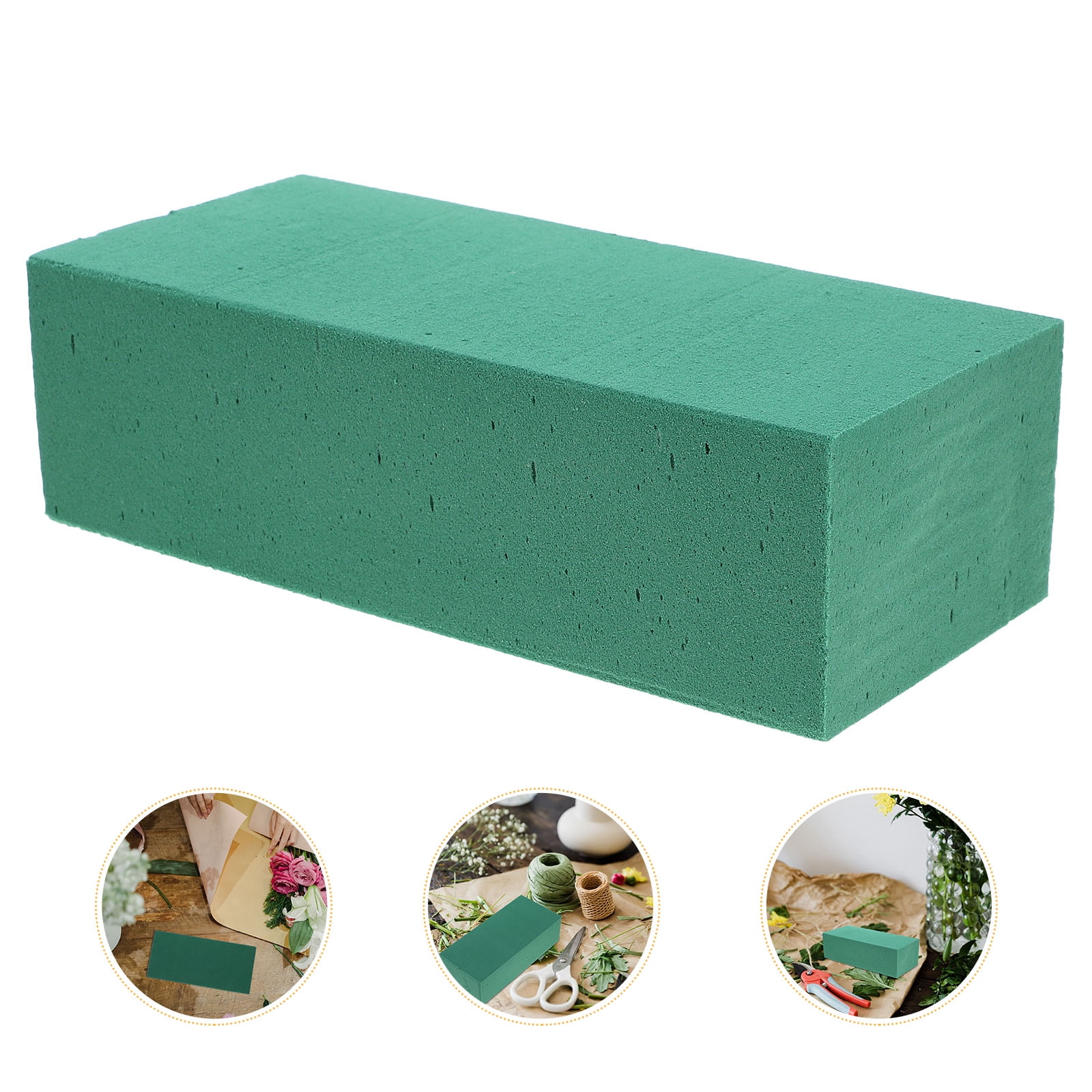 SOPOTUTU 6Pcs Floral Foam Flower Bases with High Water Absorption for ...