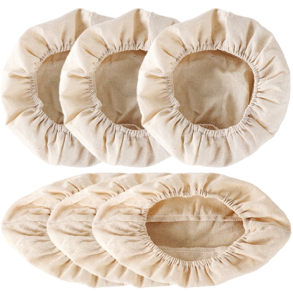 SOPOTUTU 6pcs Bread Basket Liner Proofing Cloths For Dough Baking For ...
