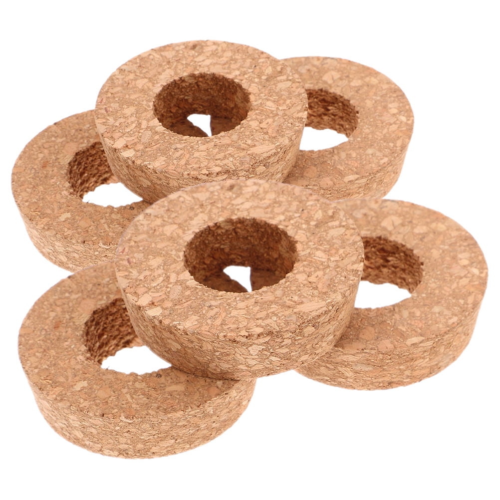 SOPOTUTU 6pcs Cork Lids For Large Cork Modern Look Light Brown Cork ...