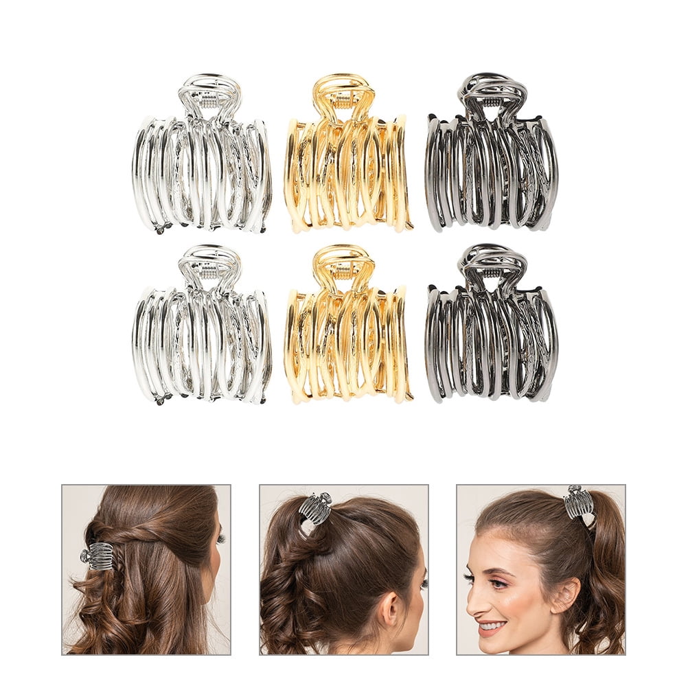 SOPOTUTU 6pcs Small Hair Clips for Women, Secure Grip Hair Accessories ...