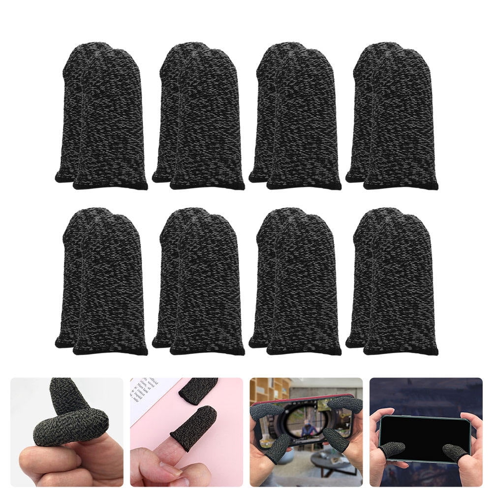 SOPOTUTU 8 Pairs Mobile Game Finger Sleeves for Sofa Gaming in 1.8x1in ...