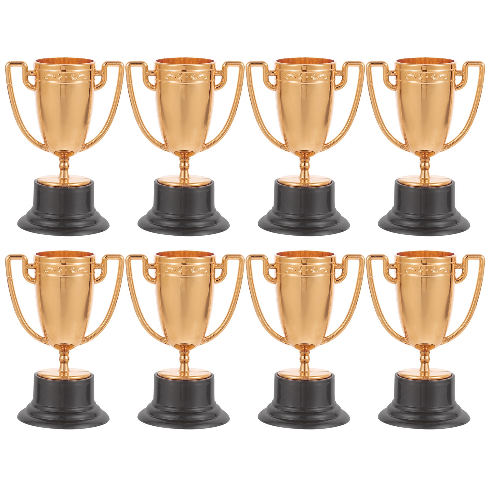 SOPOTUTU 8Pack Mini Trophy for Kids with Copper Finish School ...