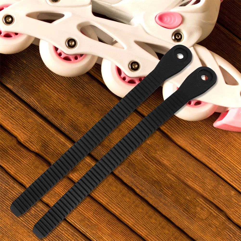 SOPOTUTU Black Plastic Roller Skate Straps, , 8 Pieces for Secure Skate ...