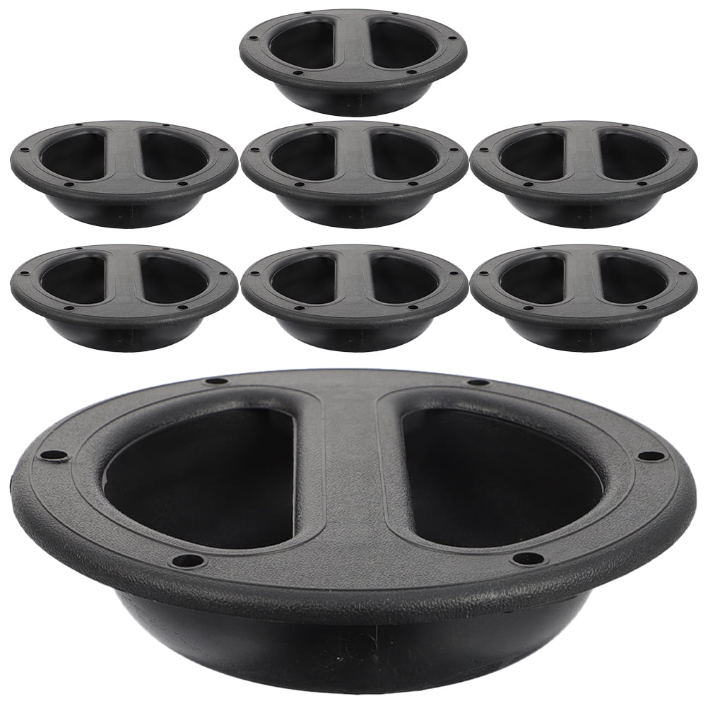 SOPOTUTU 8Pcs Black Recessed Handle Pulls for Speaker Cabinets Heavy ...