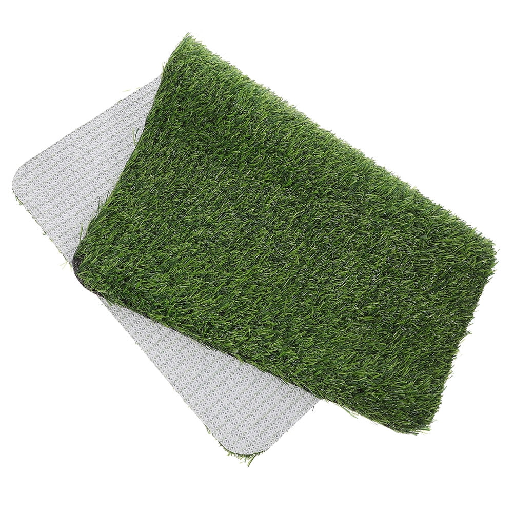 SOPOTUTU Artificial Grass Door Mat Realistic Fake Turf Floor Mat For ...