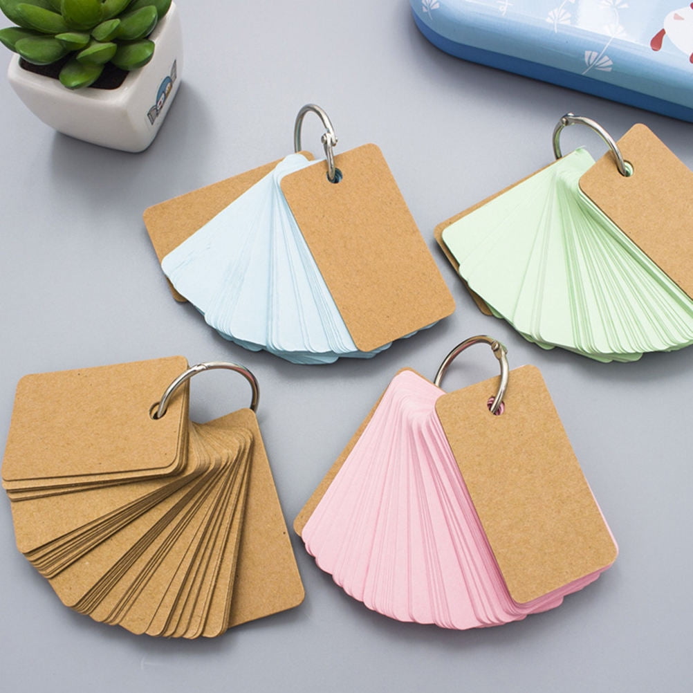 SOPOTUTU Assorted Color Portable Notepads with Binder Ring Design for ...