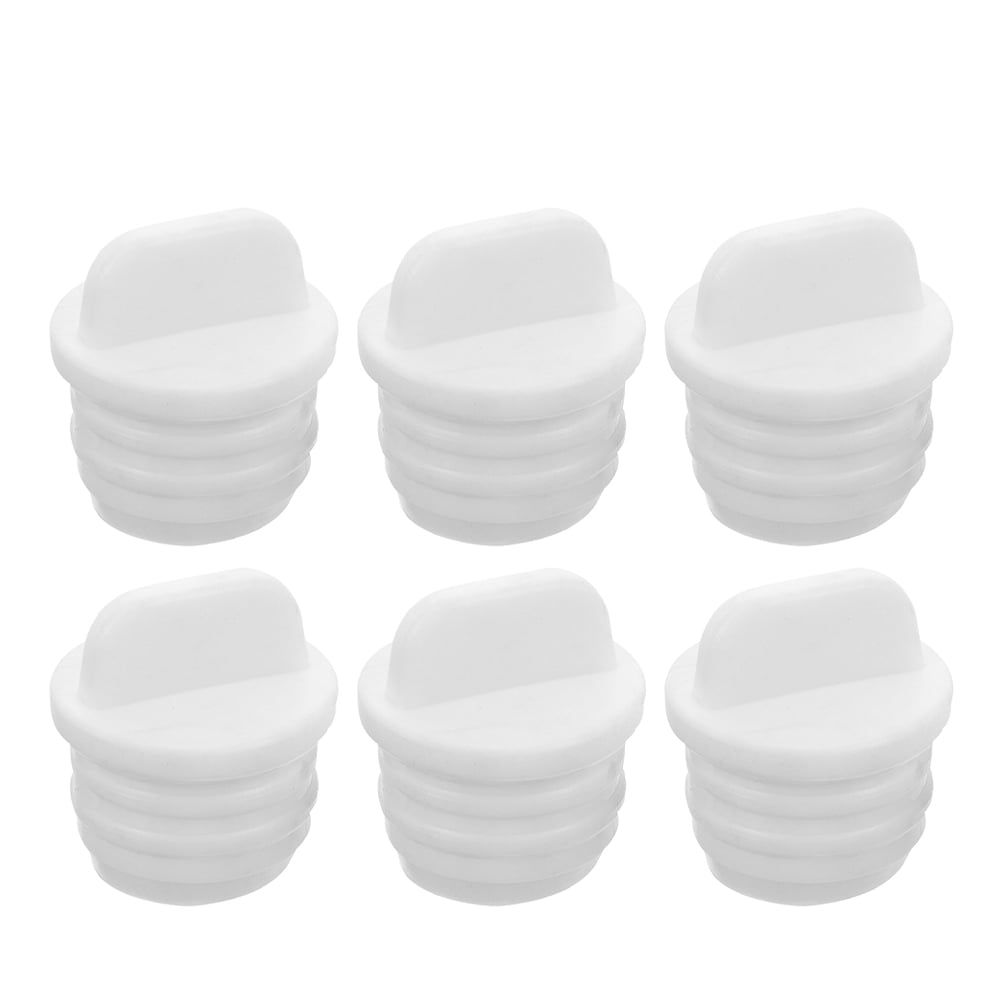 SOPOTUTU Bathroom Sink Drain Plug 6Pcs Mop Bucket Plug Rubber ...
