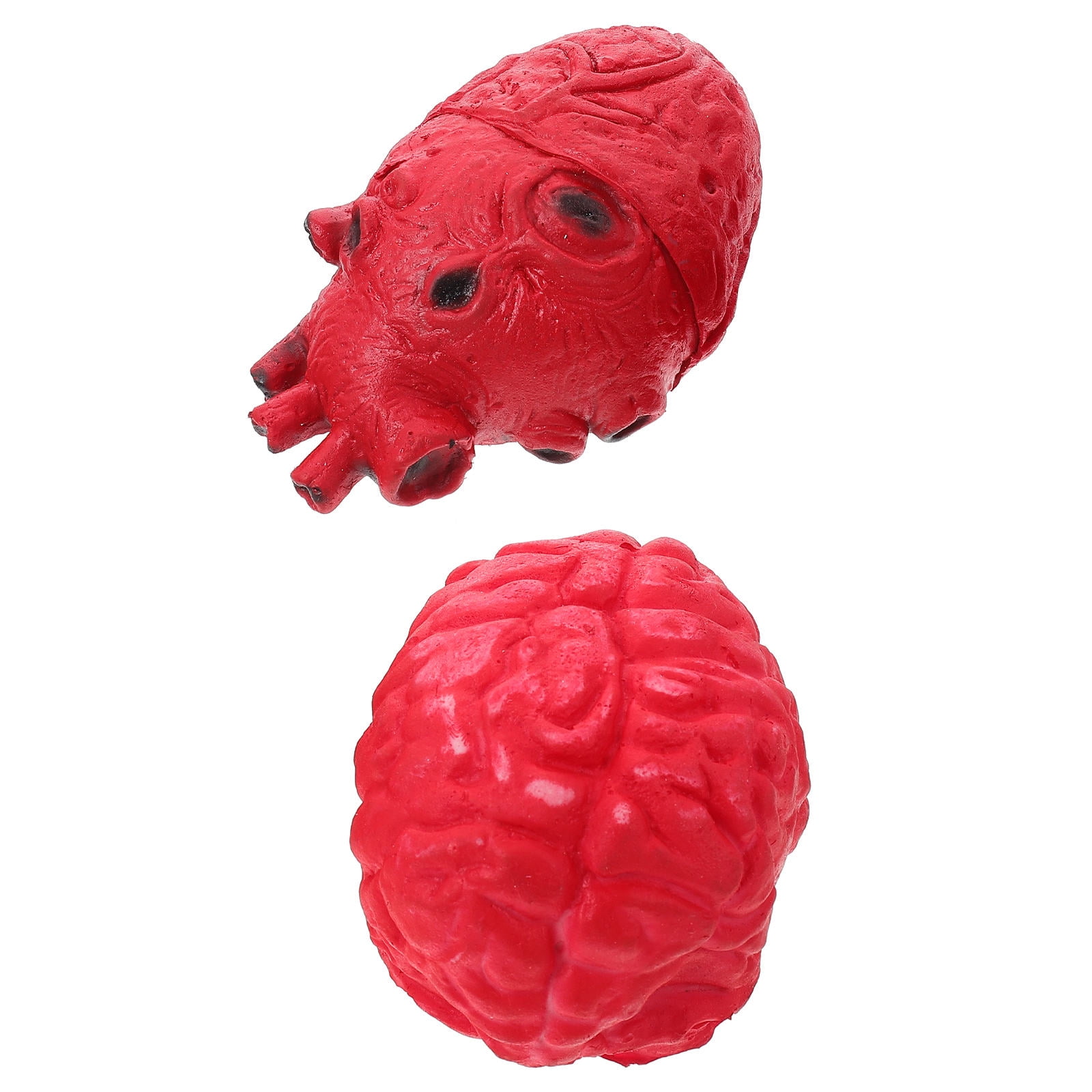 SOPOTUTU Scary Human Organ Scary Prank Toy Red 2Pcs 4.9X3.3X2.8In ...