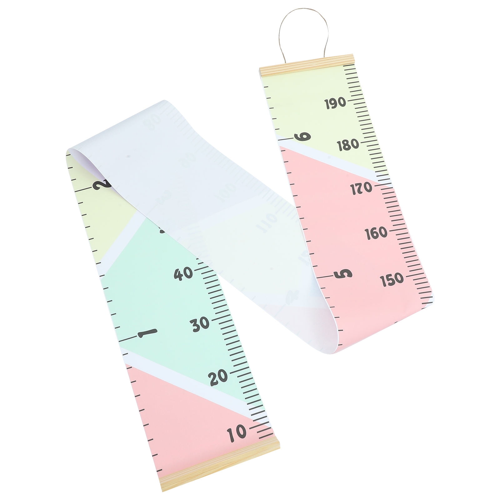 SOPOTUTU Chart Wall Hanging Multi Color Height Measurement Decor ...