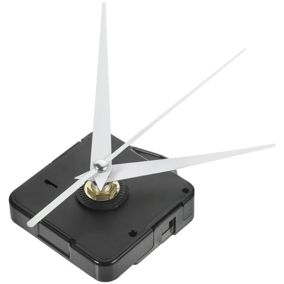 SOPOTUTU Clock Mechanism Kit with Precise Timekeeping, Round White ...