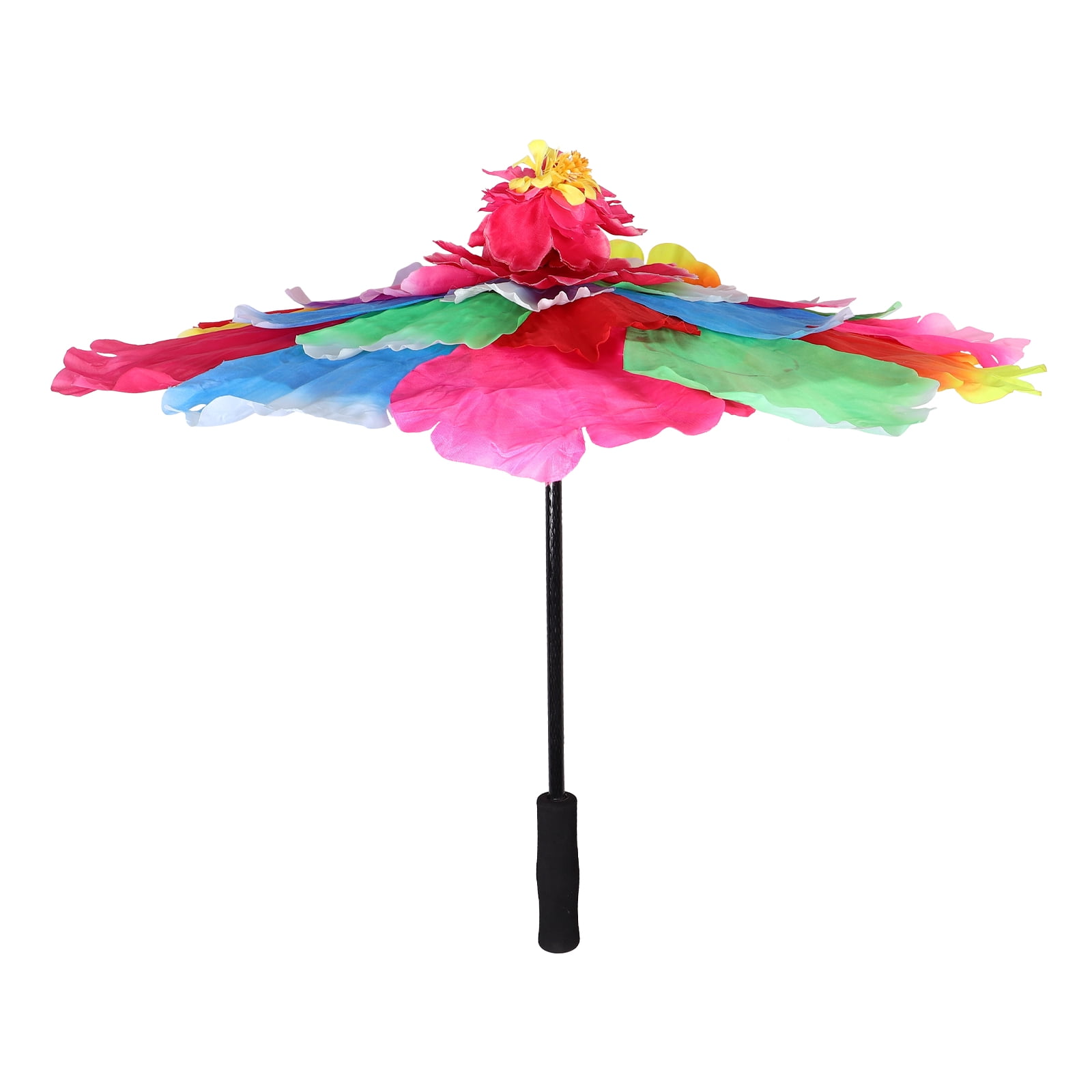 SOPOTUTU Lightweight Multi Color Peony ce Parasol for Ceremony and ...