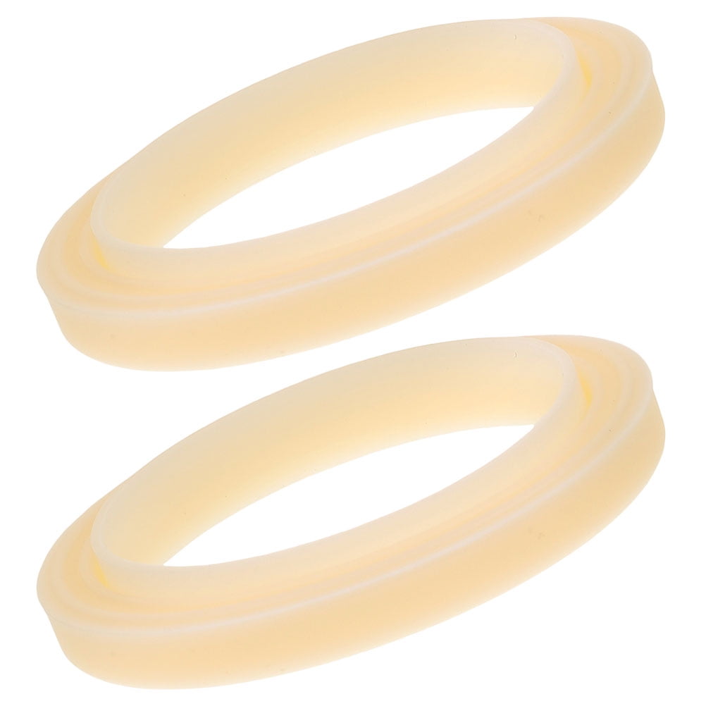 SOPOTUTU Coffee Machine Sealing Gaskets 2Set Beige Rubber Steam Ring ...